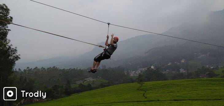 Enjoy Zipline In Munnar - Trodly