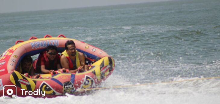 Bumper Ride at Dona Paula Beach, Goa - Trodly